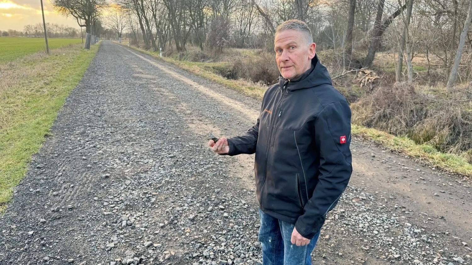 Zechin: Kaputte Reifen und schlechte Kommunikation - Baustelle sorgt ...