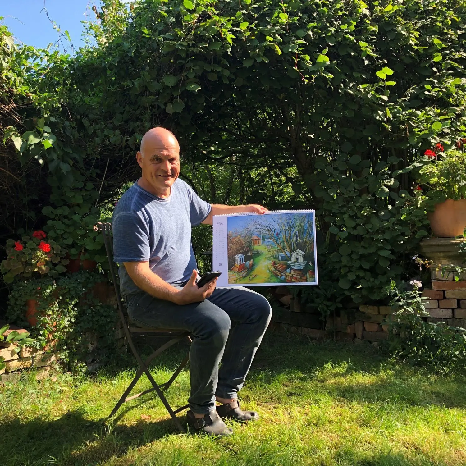 Kunst: Künstler Joachim Tilsch bringt Kalender mit Motiven aus Berlin ...