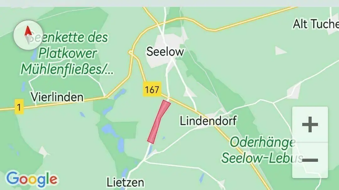 Bombenfund bei Lietzen: 100-Kilo-Bombe gefunden – L37 bei Seelow wird kurzzeitig voll gesperrt ...